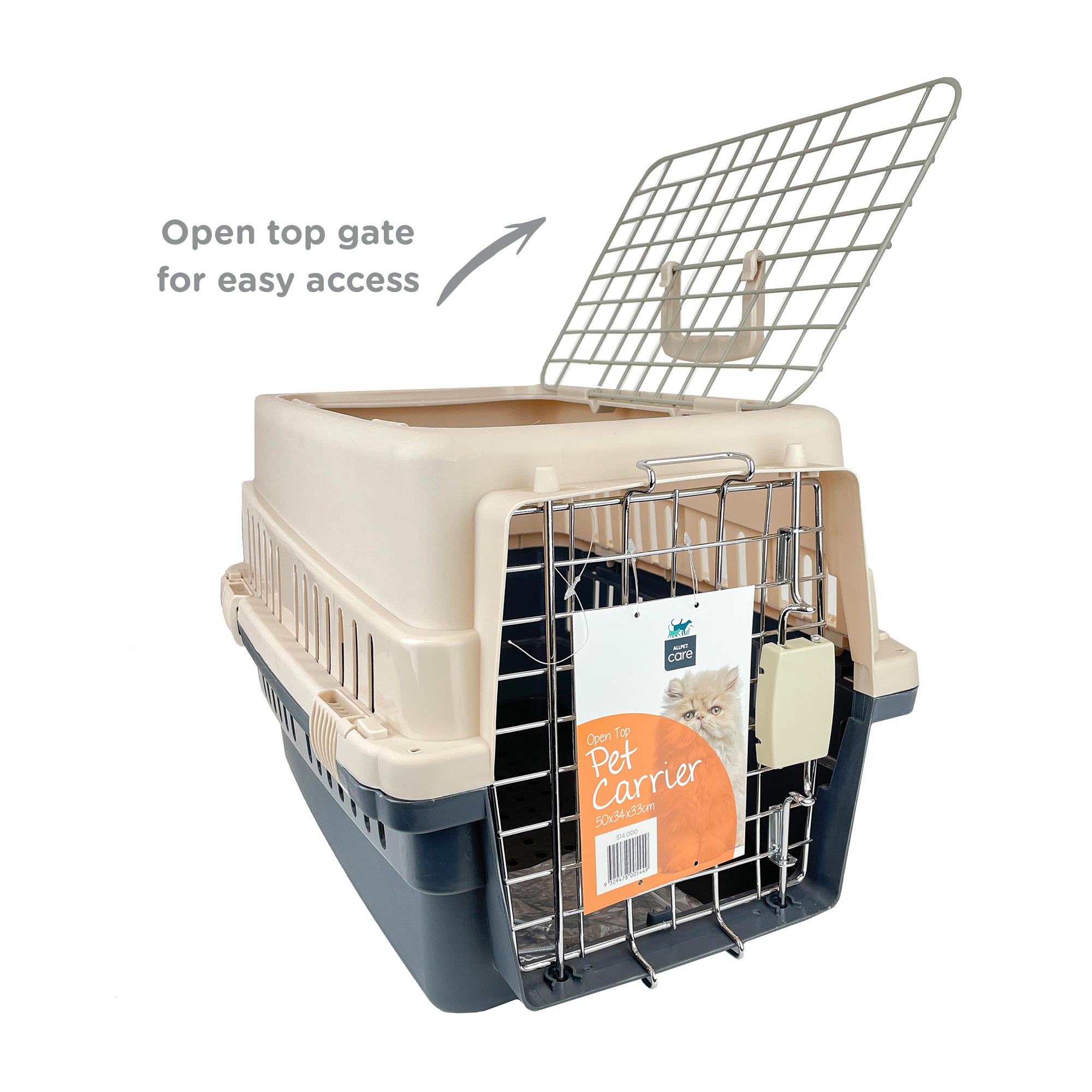 Allpet - Care Open Top Pet Carrier - Southern Pet Supplies