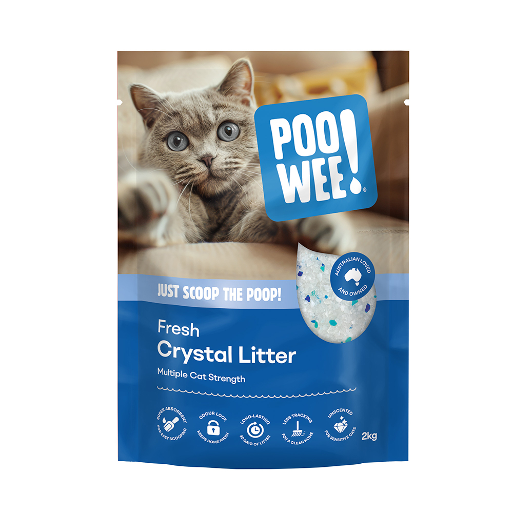 PooWee! - Fresh Crystal Litter - Southern Pet Supplies